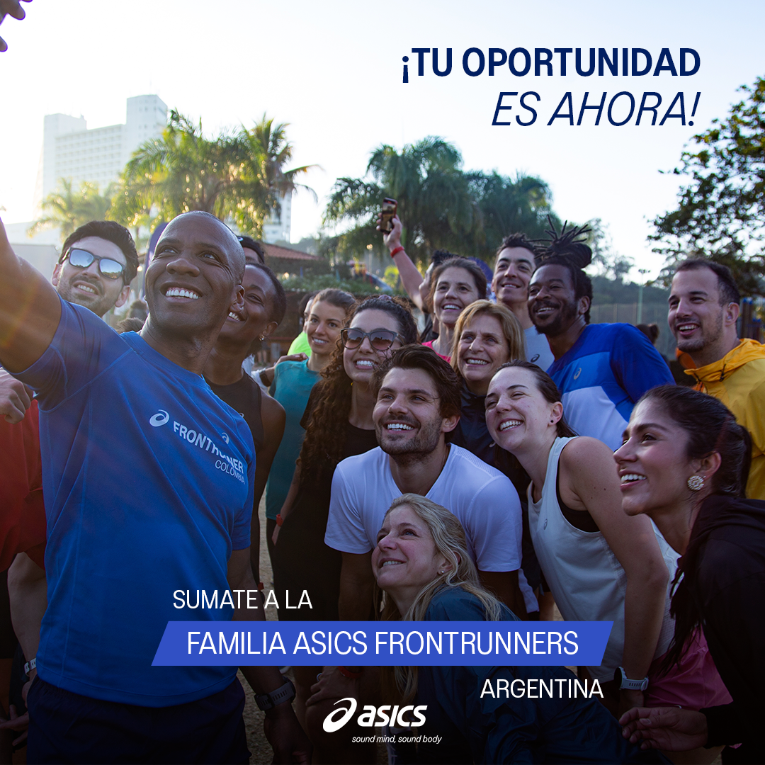 Asics FrontRunner: ¡Ya podes sumarte para el 2025! - Más Aire