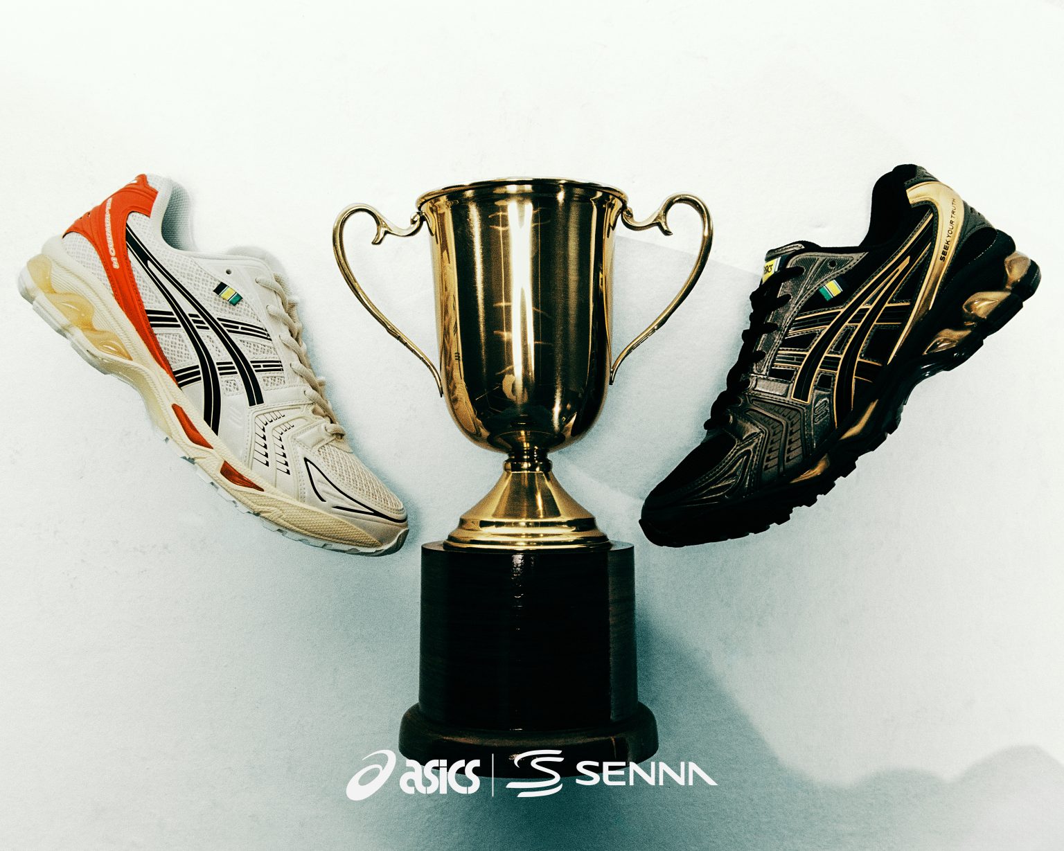 Asics lanza un modelo especial a 30 años del legado de Senna - Más Aire